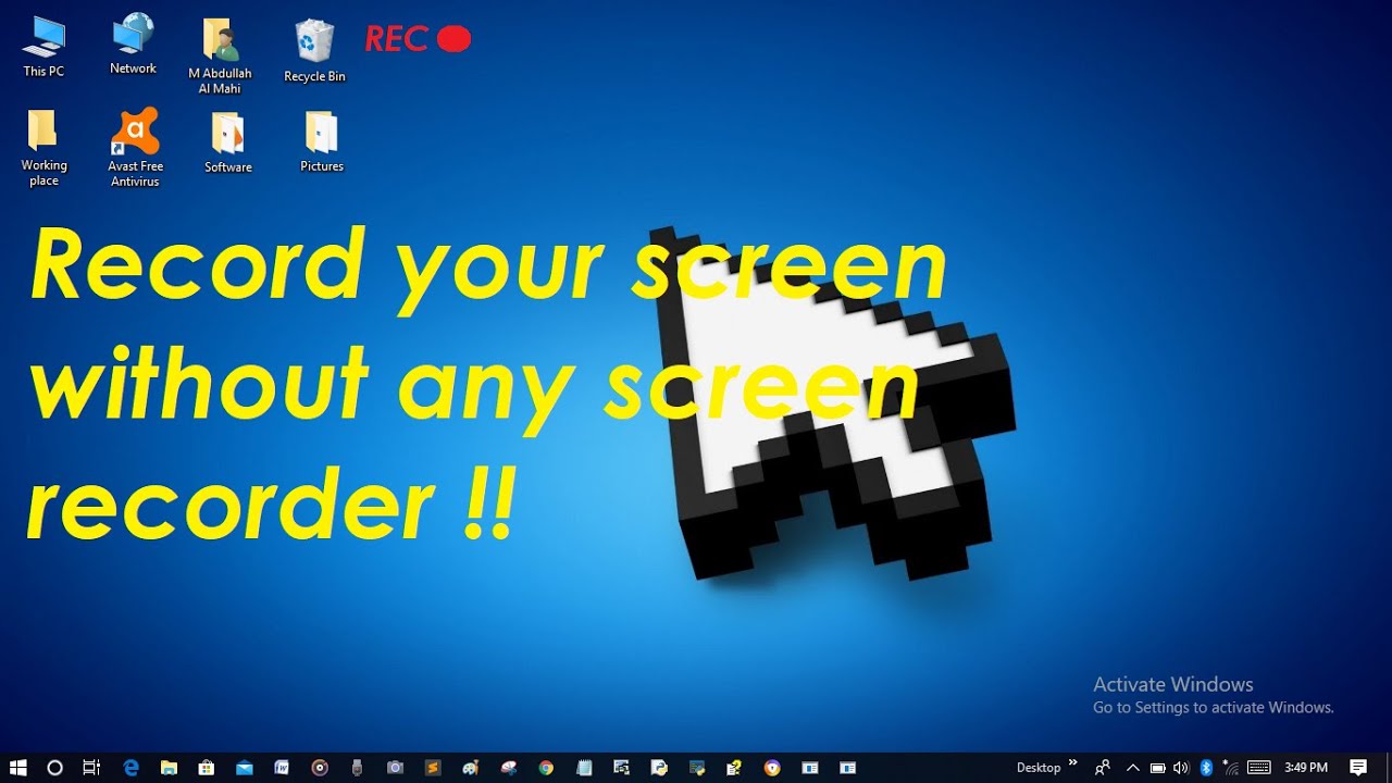 How to record screen steps without any screen recorder | recording ...