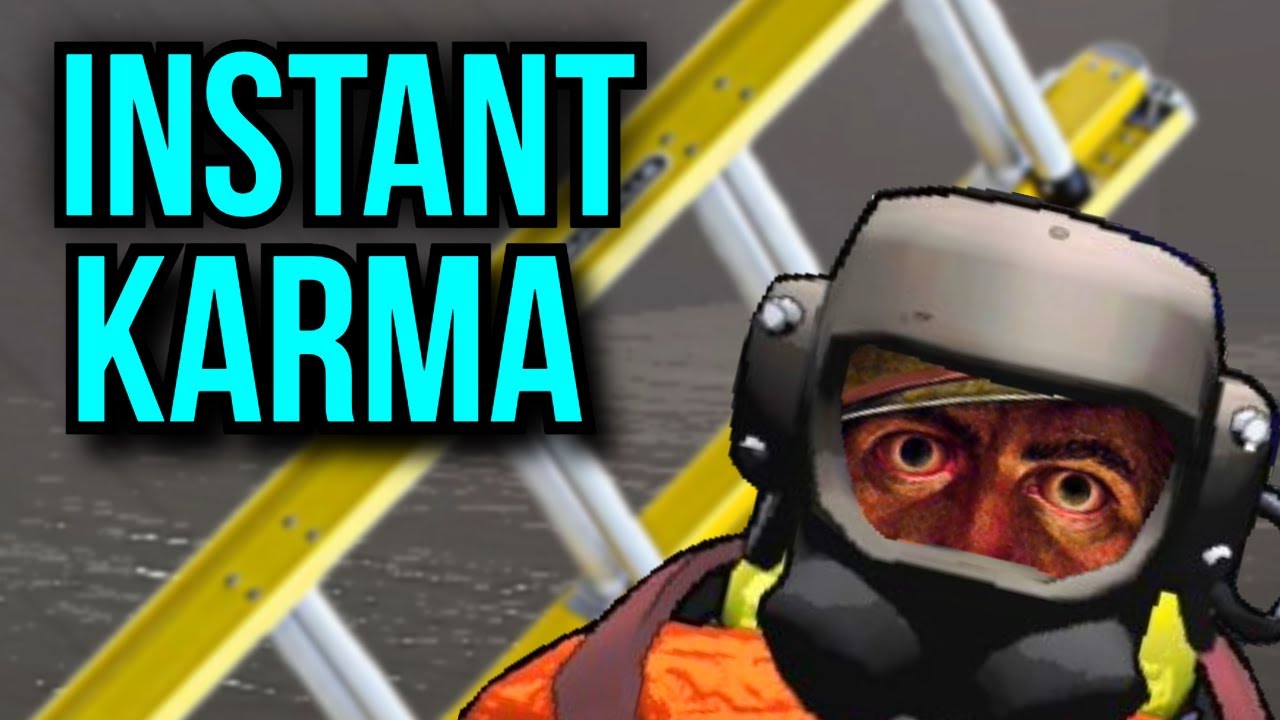 INSTANT KARMA Ft. Ladder (Lethal Company) - YouTube