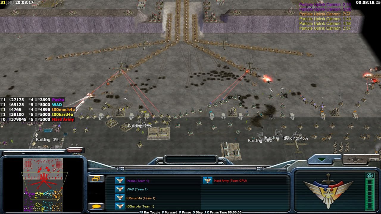 How To Beat "AOD Final fixed2 (AI Laser General) by Twinsen" - YouTube