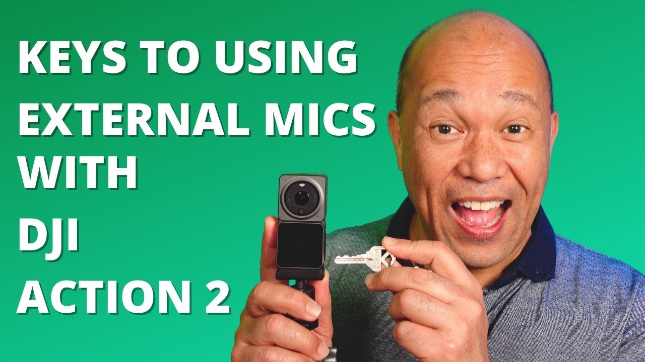 How to Connect a Mic to DJI Action 2 - YouTube