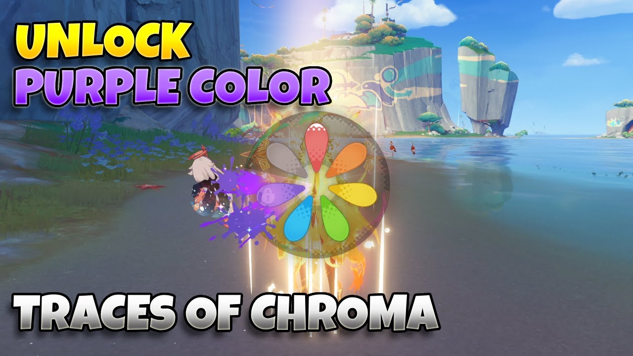 Traces of Chroma | Unlock Purple Color For Asha | Genshin Impact 5.8 ...