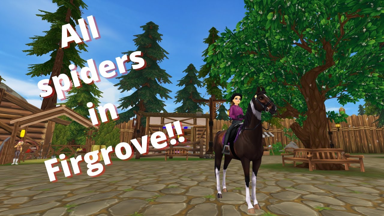 All spider locations in Firgrove! Star Stable Online - YouTube