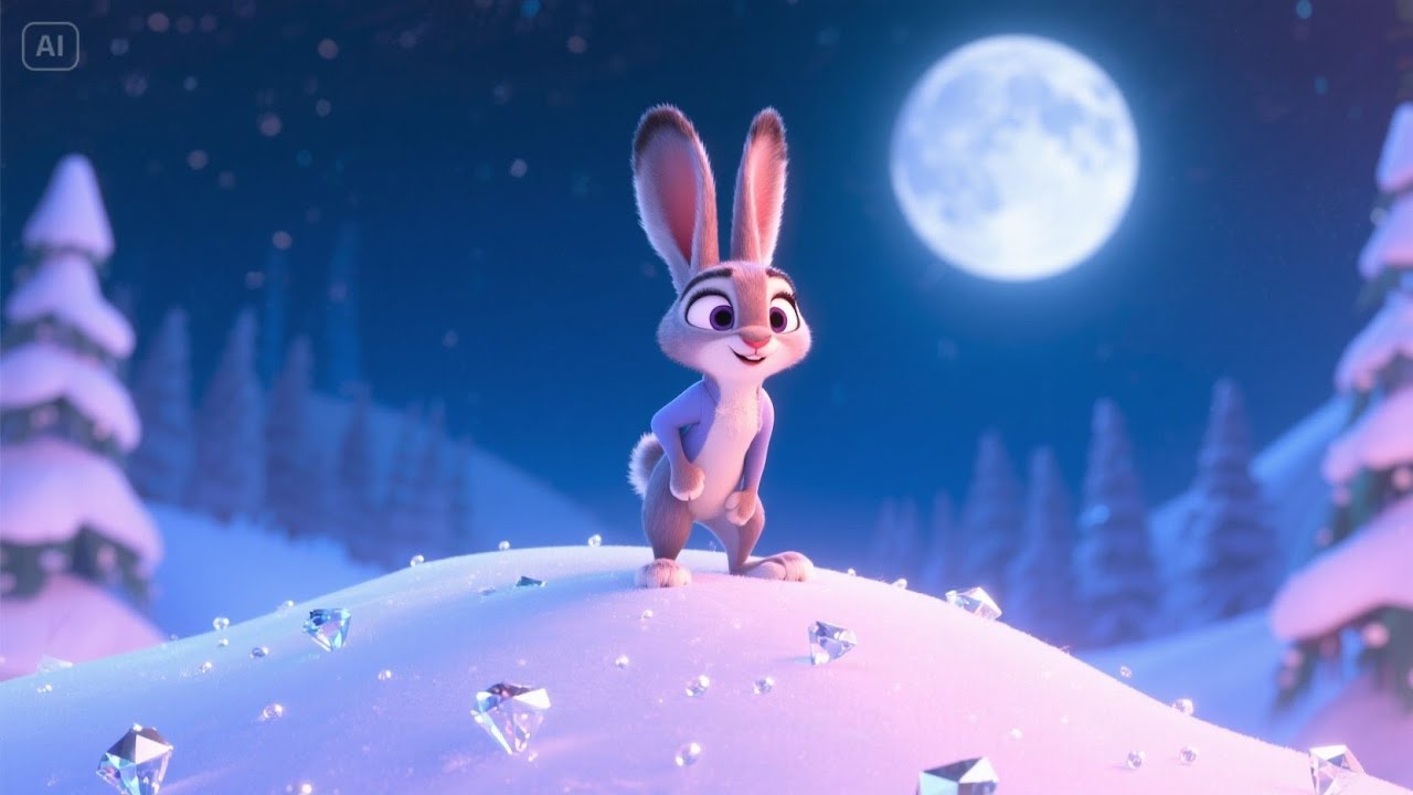 Winter Bunny’s Snow Hop ️ Fun Winter Song | Animated Nursery Rhyme for ...