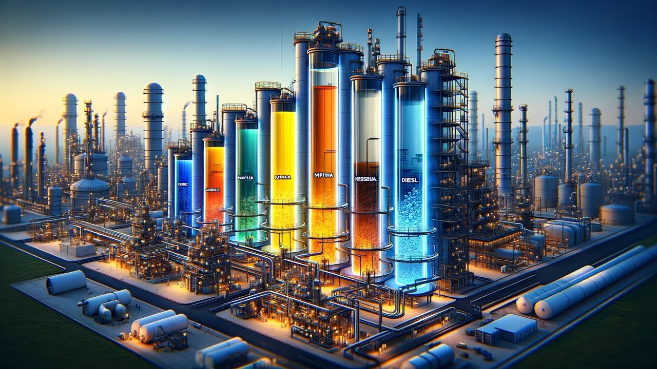 How Crude Oil is Refined into Petrol! - YouTube