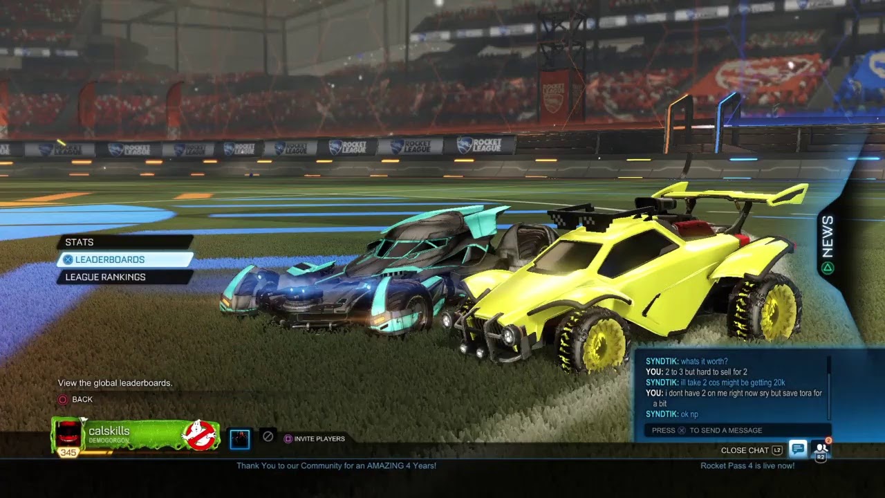 Rocket league looking for a 2s partner plat 1 / g3 - YouTube