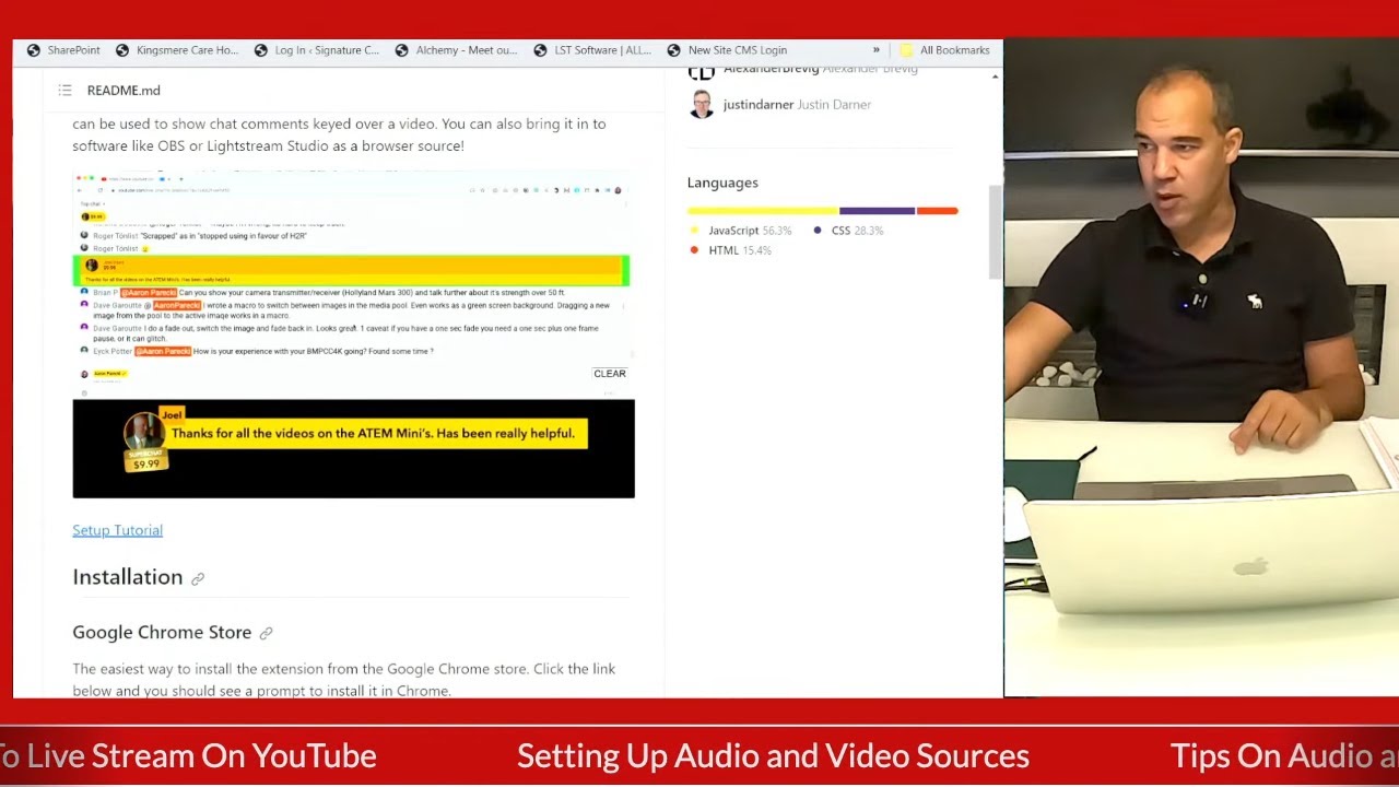 YouTube Live Stream Chat Comments Overlays Using OBS - Part 1 - YouTube