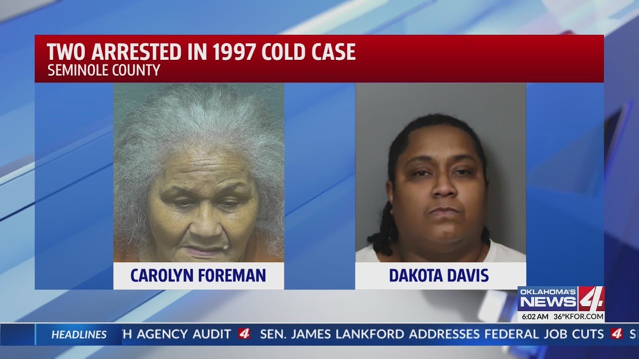 OSBI: Two arrested in 1997 cold case investigation - YouTube