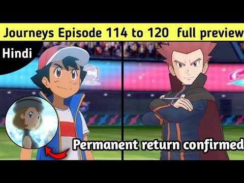 Pokemon Journeys episode 114 to 120 previews in hindi explained.#viral# ...