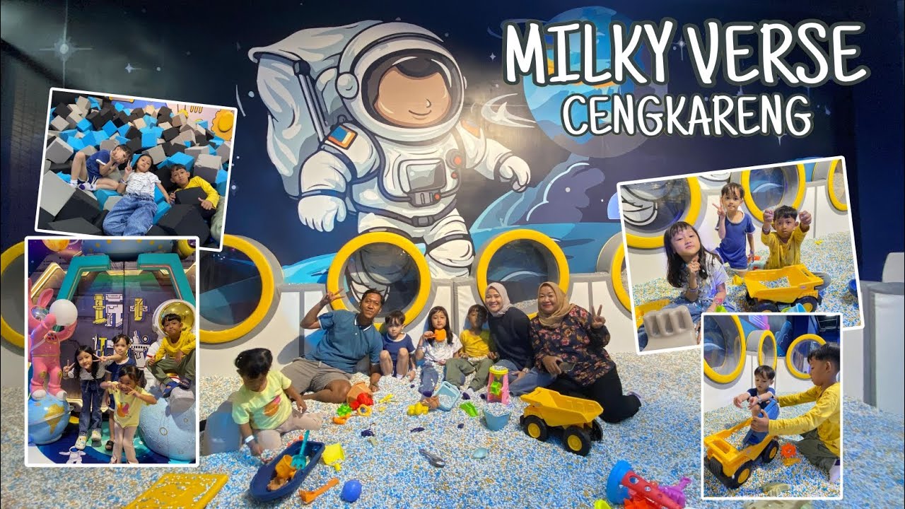 MILKY VERSE 🛸 PLAYGROUND BERTEMA LUAR ANGKASA | RAMAYANA CENGKARENG ...
