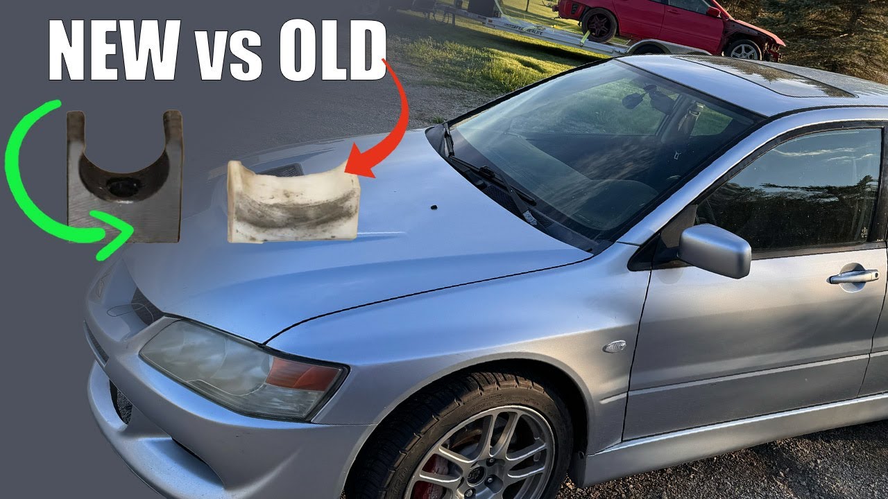 EVO 7/8/9 Shifter Gear Selector Shaft Bushing Change - RossSport ...