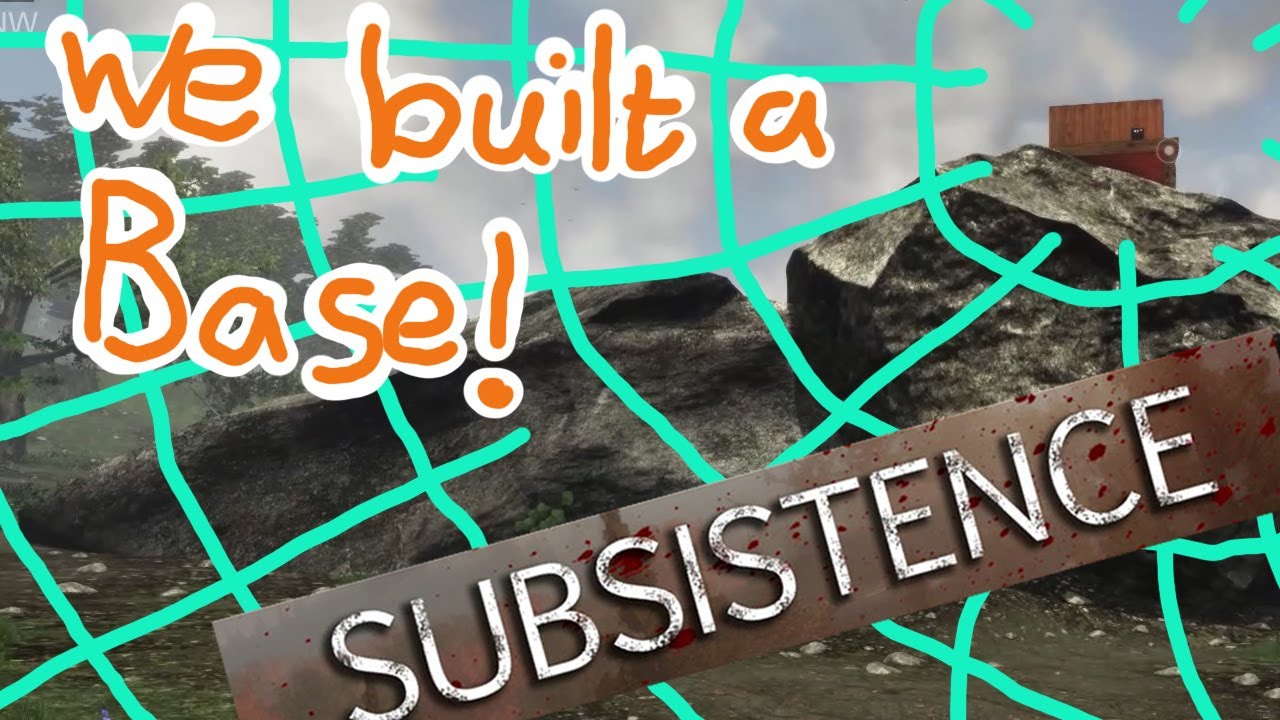 Build a base, survive a storm and fight a wolf!!Only in Subsistence ...