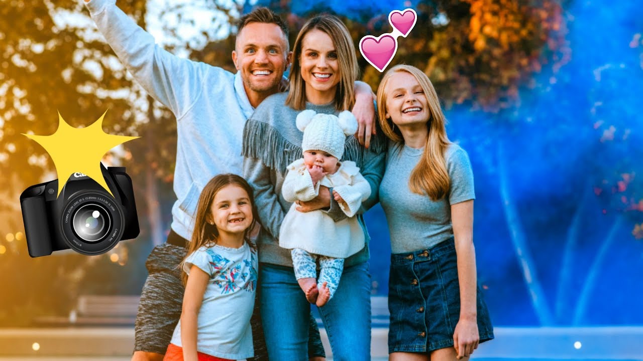 OUR FIRST EVER FAMILY PHOTOSHOOT! | Family Fizz - YouTube
