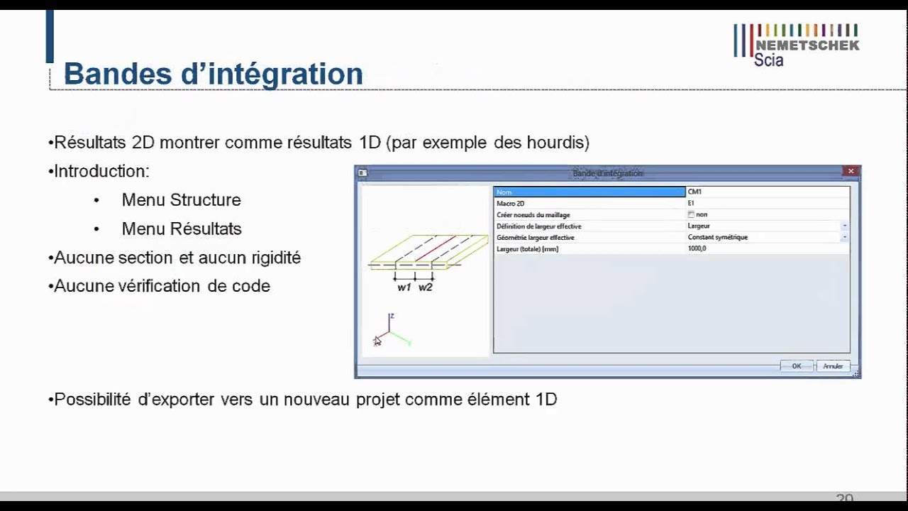 [FR] Webinaire Orthotropie, Bandes d'intégration et Dalles nervurées ...