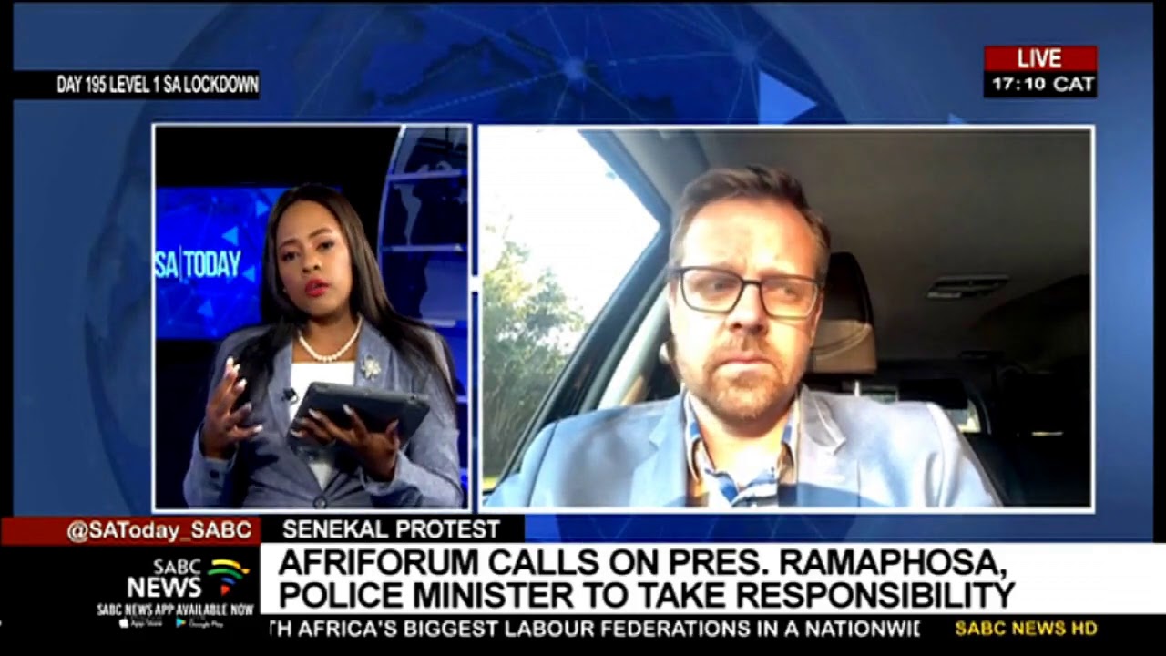 AfriForum's Ernst Roets reacts to Senekal violence - YouTube