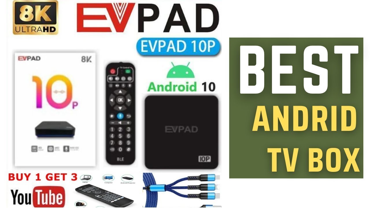 Best Android TV Box - EVPAD 10S-10P Newest Global Ai TV Set Top TV Box ...