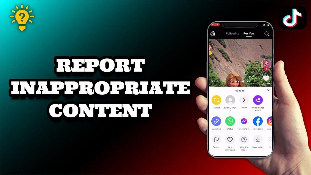 How To Report Inappropriate Content On TikTok | Social Tech Insider ...