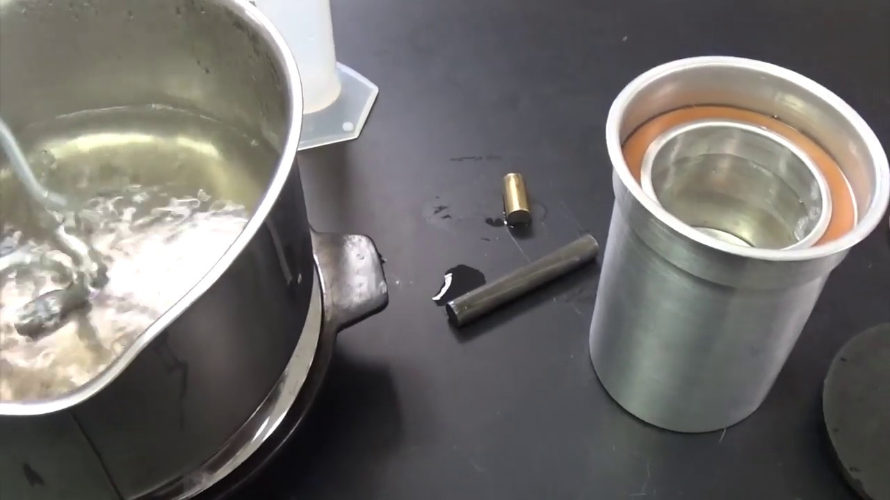 Specific Heat Lab - YouTube