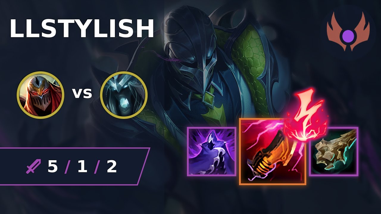 [ LLStylish ] Zed JUNGLE vs Karthus | NA MASTER | LOL Season 2024 - YouTube