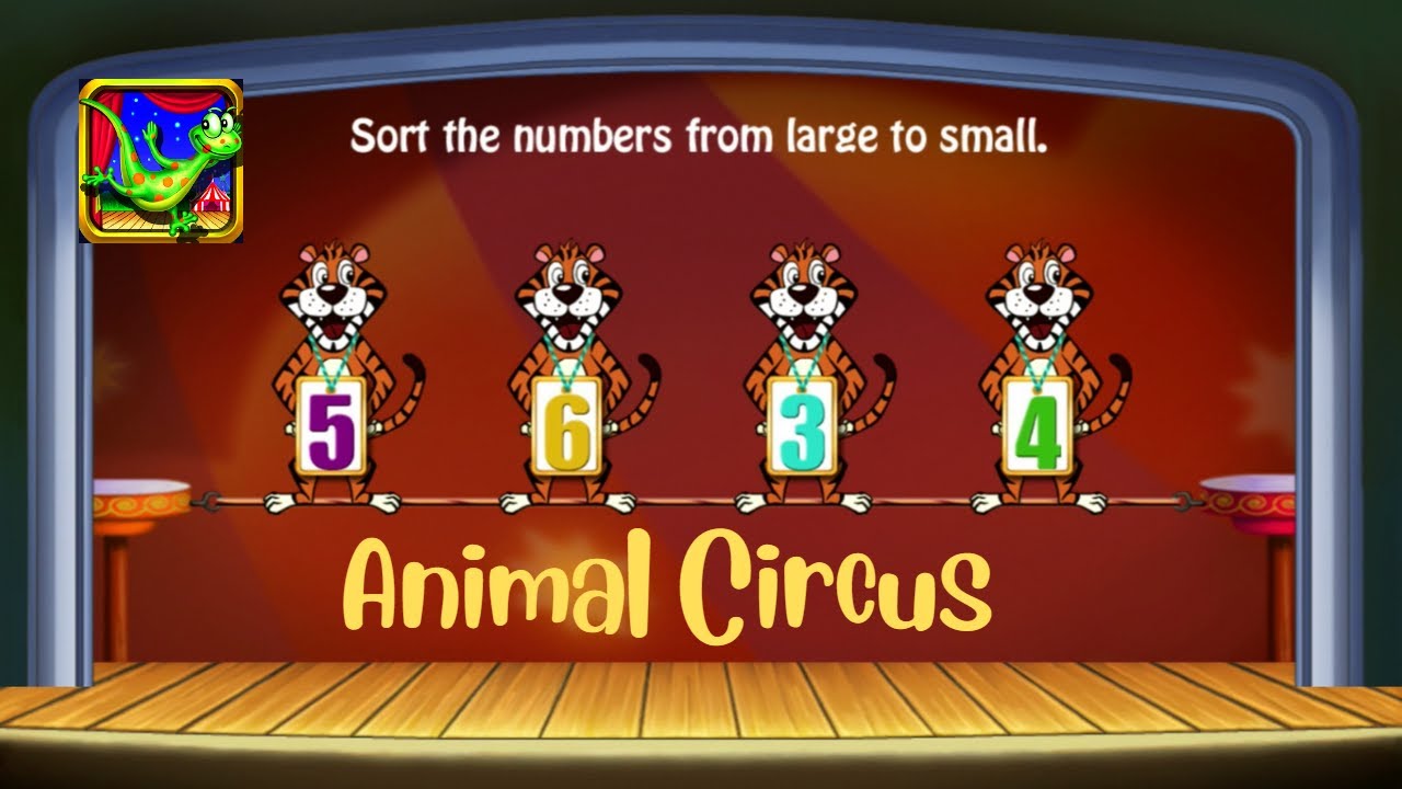 Animal Circus | Teaching Game | Joy Preschool Game - YouTube