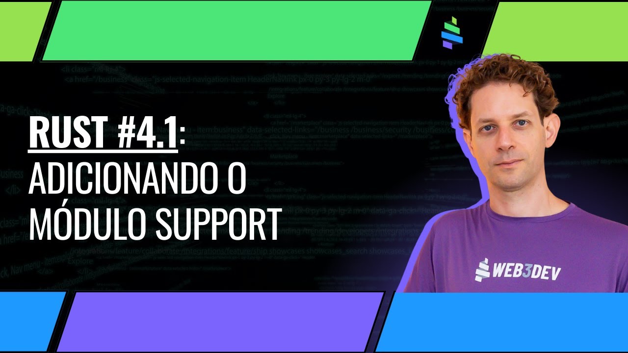 Rust #4.1 - Adicionando o módulo Support - YouTube