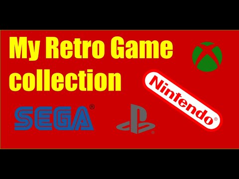 My RETRO video game COLLECTION!: retro game collection part 1 - YouTube