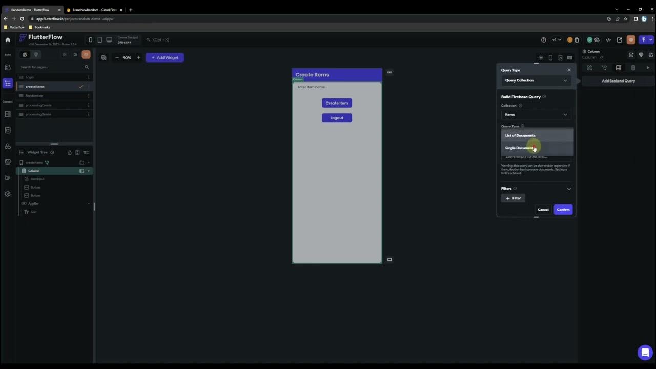 How to display random items from a collection in FlutterFlow - YouTube