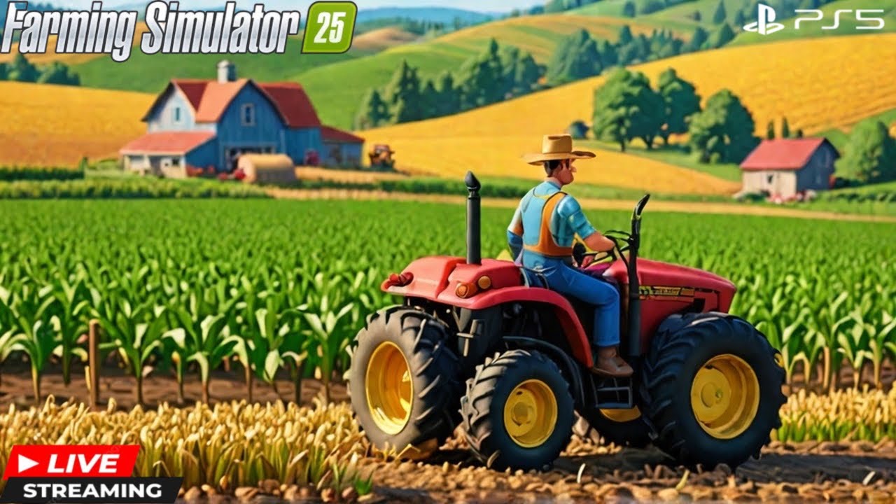 Farming Simulator 25 PS5 Livestream Gameplay NOW!#fs25 #ps5 #livestream ...