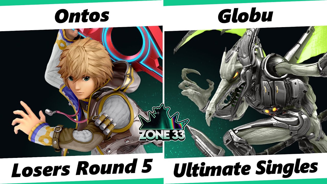 [Zone 33] Losers Round 5 - Ontos (Shulk) vs Globu (Ridley) - SSBU - YouTube