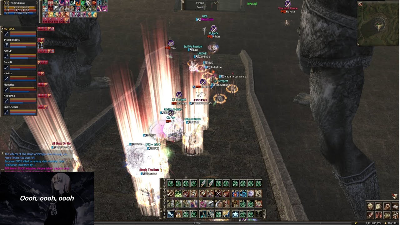 L2 Tempest - ThElOrDLuCaS Big Boss Baium Antharas 19/01 - YouTube