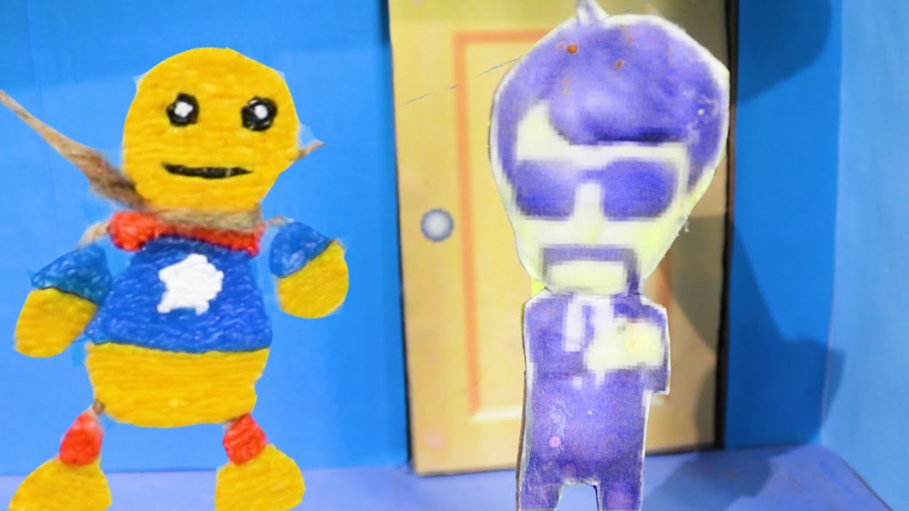 Rescue Cut - Buddy antistress in real life. Kick The Buddy. DIY - YouTube