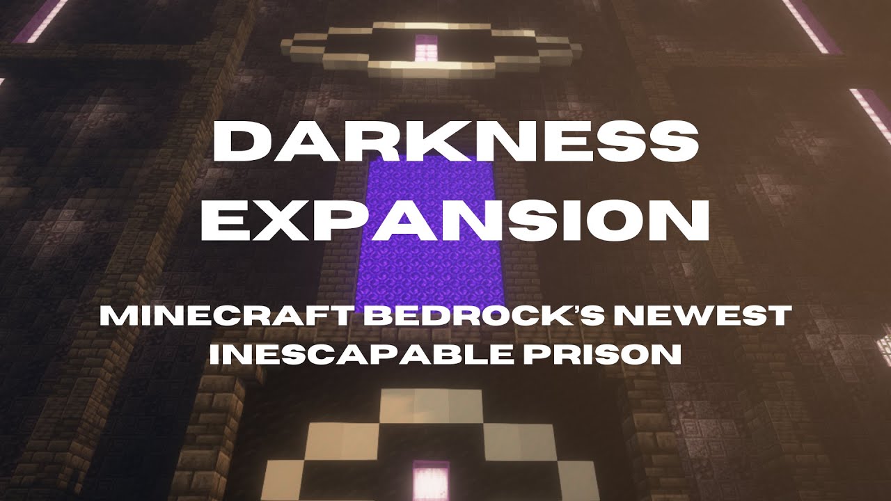 DARKNESS EXPANSION | Minecraft's DARKEST Inescapable Prison - YouTube
