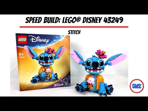 Speed Build: LEGO® Disney 43249 - Stitch - YouTube
