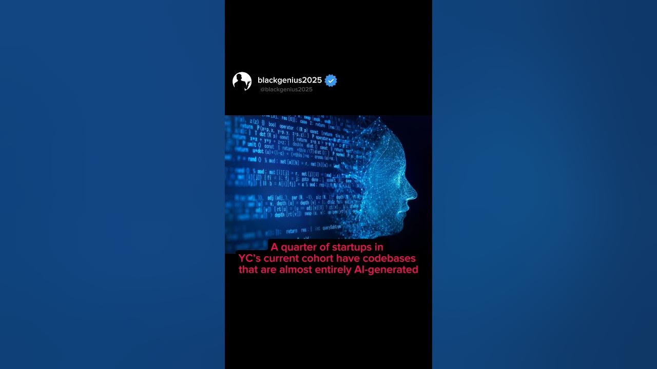 AI generated codebases 😨#ai #codebase #ainews #blackgenius2025 - YouTube