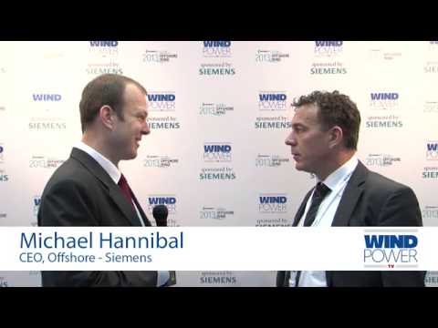 Michael Hannibal, from Siemens, interviewed at Offshore Wind 2013 - YouTube