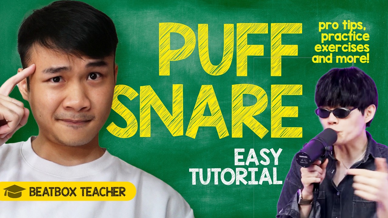 Puff (PF) Snare - How to Beatbox (EASY TUTORIAL) by a beatbox teacher - YouTube