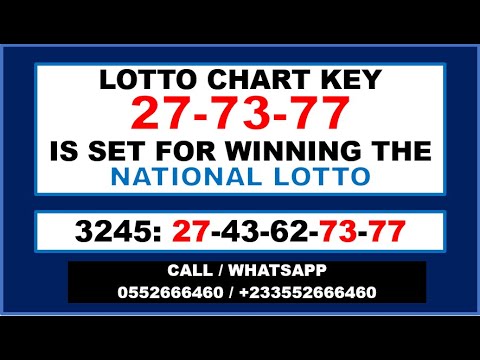 THE NATIONAL LOTTERY LOTTO - CHART KEY 27 73 77 IS SET THIS SATURDAY TO ...