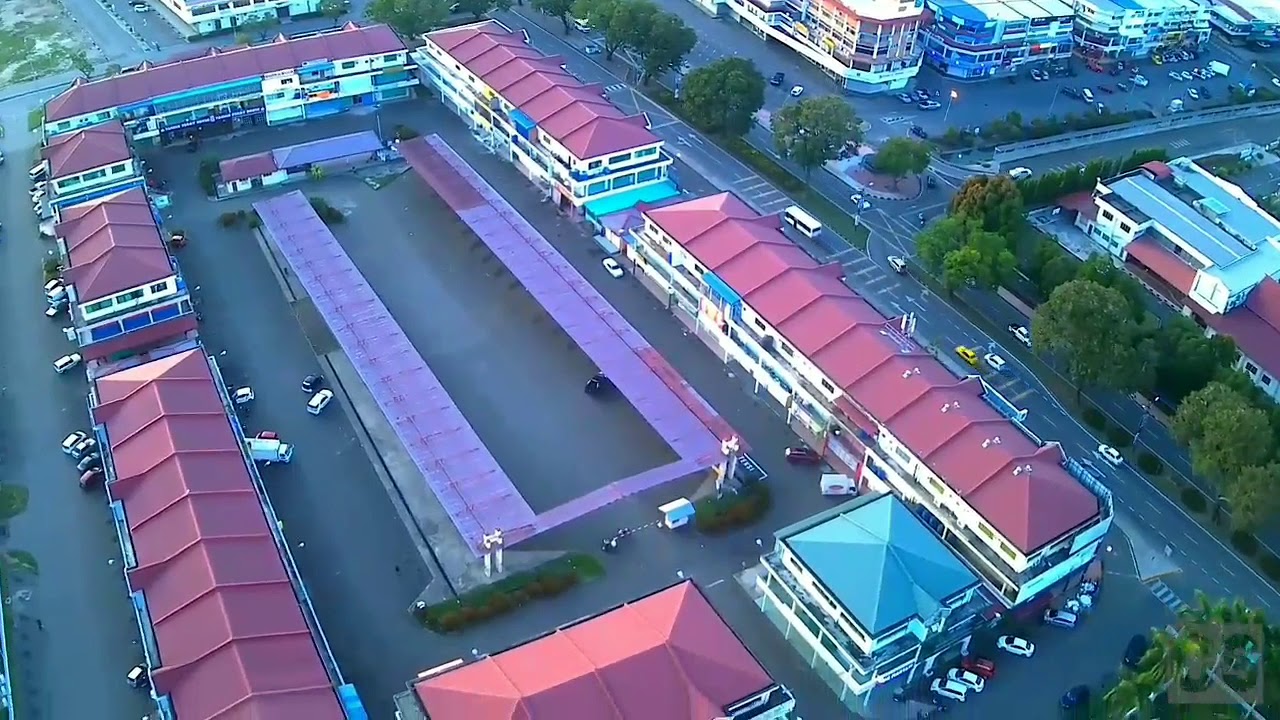 tawau view (jjrc x12 footage) - YouTube