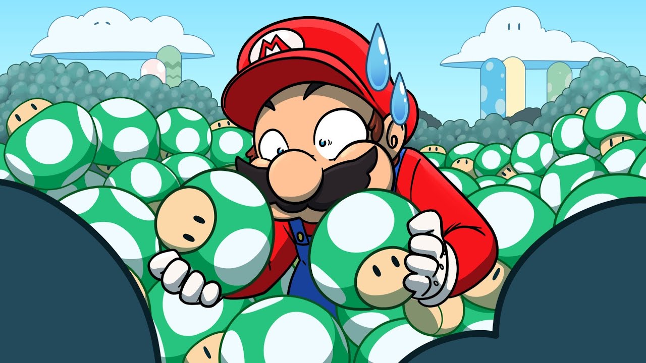 How Fast Can You Get Infinite Lives in Every Mario Game?? - YouTube