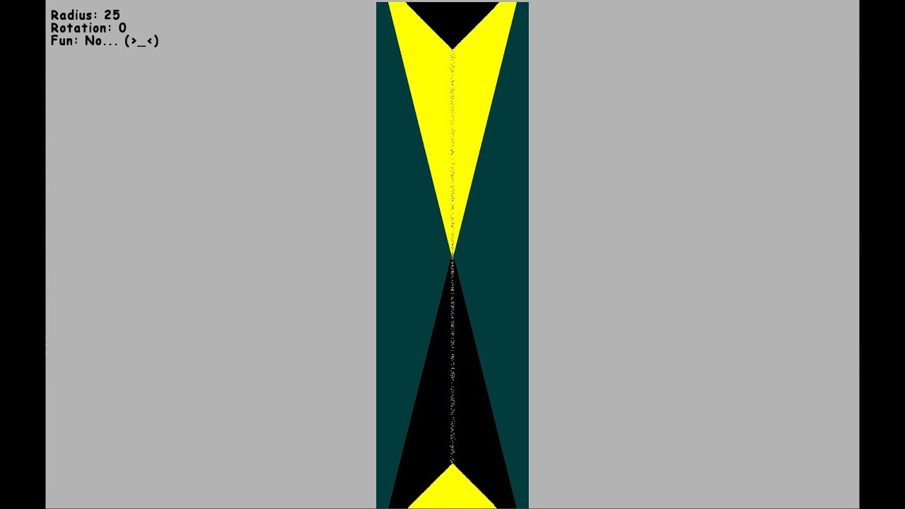 Cellular Automaton: Hourglass - YouTube