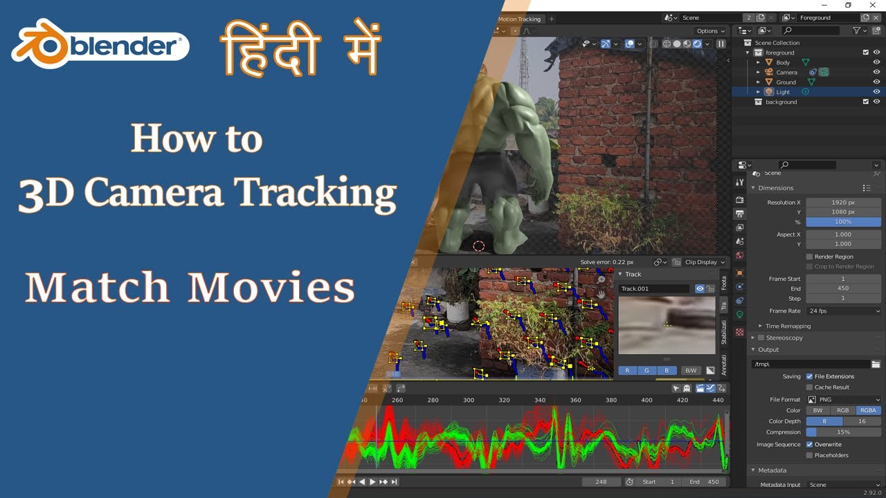 Blender How To Camera Tracking Match Movies Hindi Easy YouTube Blender How To Camera Tracking Match Movies Hindi Easy YouTube