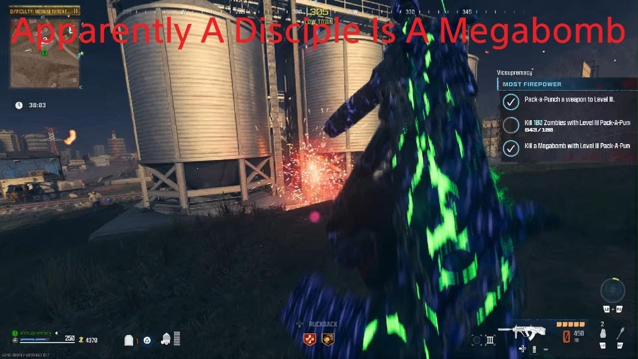 MWZ How To Kill A Megabomb. Apparently A Disciple Is A Megabomb 😎 # ...