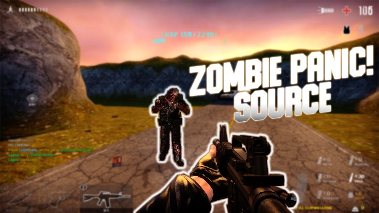 СПАСАЕМСЯ ОТ ЗАРАЖЕННЫХ! | Zombie Panic! Source - YouTube