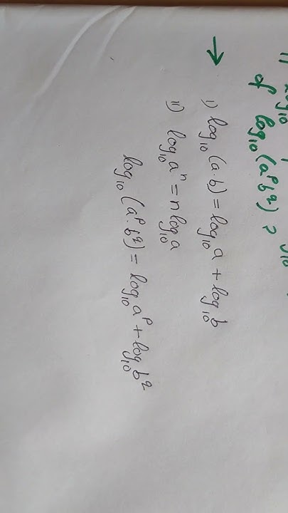 If log 10(a)=p & log 10(b)=q,then what is the value of log 10(a^p.b^q)? #cdsmaths #ssc #nda #pyq ...