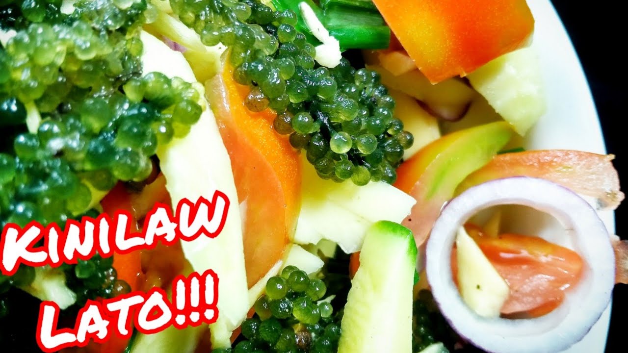 Ensaladang Lato (seaweeds salad) - YouTube