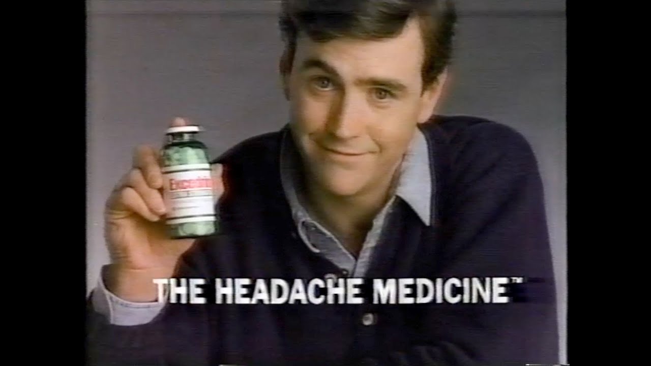 Excellent Excedrin Headache Medicine Commercial (1988) - YouTube