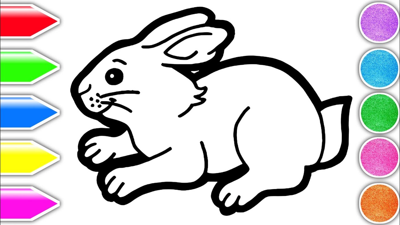 Rabbit Drawing | V22 | How to Draw Easy Rabbit Drawing #drawing - YouTube
