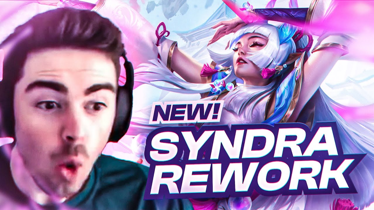 REACTING TO NEW SYNDRA REWORK *BEST SCALING CHAMP?!* - YouTube