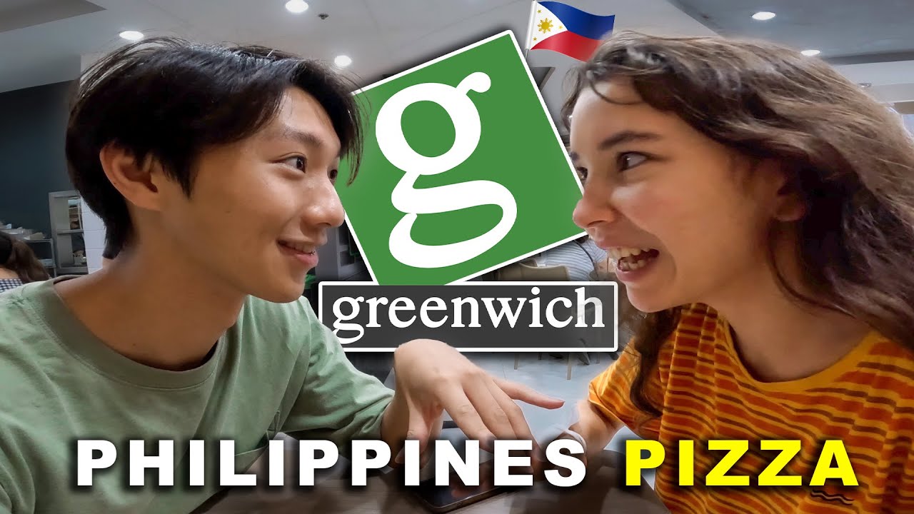 First Time Eating $5 Pizza at GREENWICH in the Philippines 🇵🇭 The Best ...