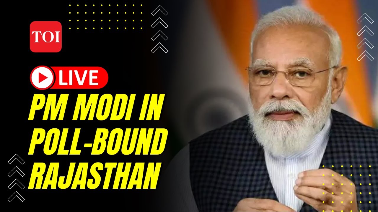 LIVE: PM Narendra Modi addresses public in Sikar, Rajasthan | PM Modi ...