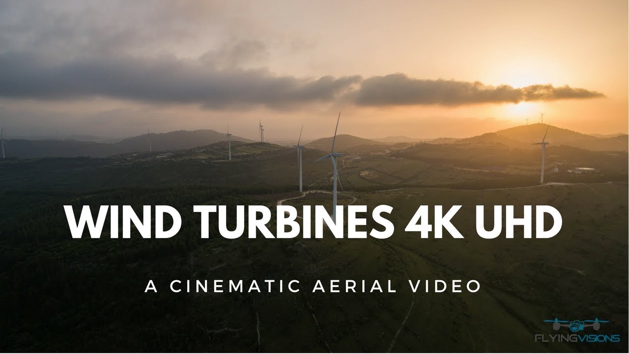 Wind Turbines 4K UHD - Cinematic Aerial Video - YouTube